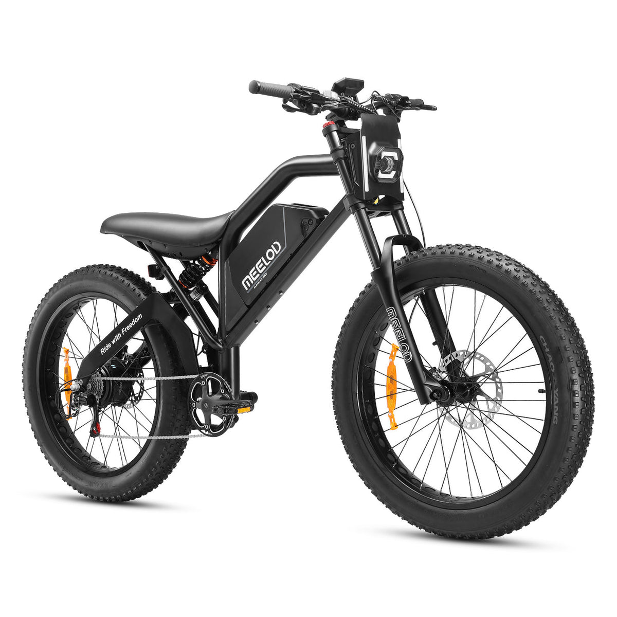 MEELOD XT600 26“ All-Terrain Retro Elektrofahrrad 750W Motor 48V 18Ah ...